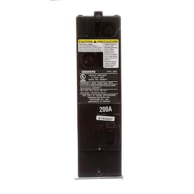 Siemens 200 Amp Double-Pole 10 kA Type QN Circuit Breaker QN2200