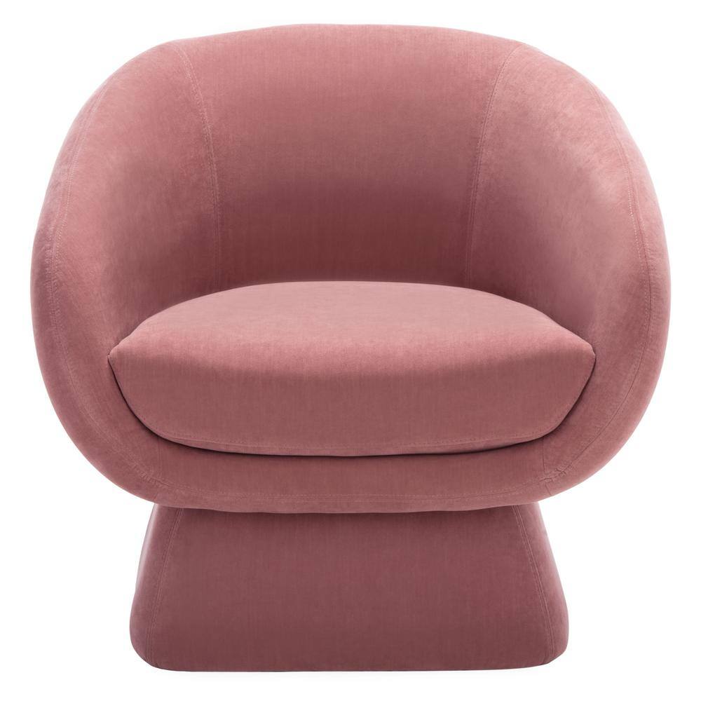 SAFAVIEH Kiana Dusty Rose Accent Chair SFV4527A - The Home Depot