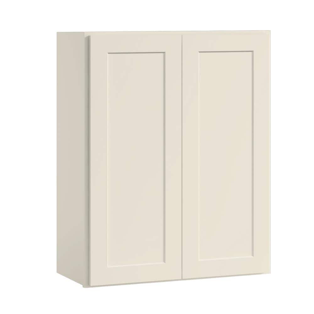 Hausvita 30 in W x 12 in D x 42 in H in Antique White Plywood Ready to ...