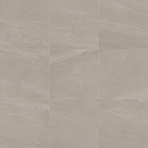 Daltile Calgary Fog 24 in. x 24 in. Matte Porcelain Floor and Wall Tile ...