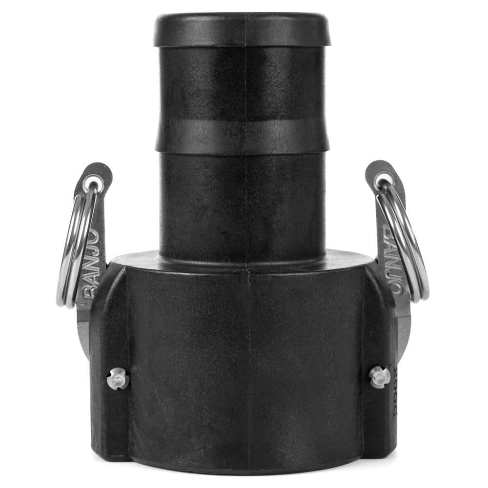 VPC 2 in. Female Camlock x 2 in. Hose Barb Quick Disconnect Coupling 89 ...