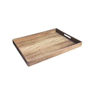 American Atelier Poplar/White Polypropylene Tray with Rim 1270274 - The ...