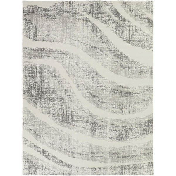 BALTA Barthe Grey/Cream 8 ft. x 10 ft. Area Rug 3136055 - The Home Depot