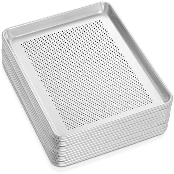 Teflon Perforated Baking Sheets AJ181313 PTFE Non Stick Brown 6.7mil