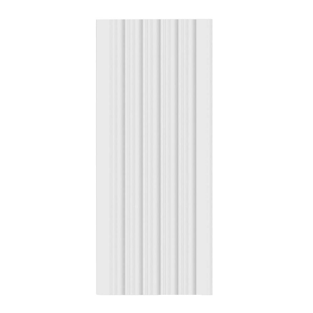 Focal Point 7/16 in. x 96 in. x 3-7/8 in. Polyurethane Fluted Casing ...