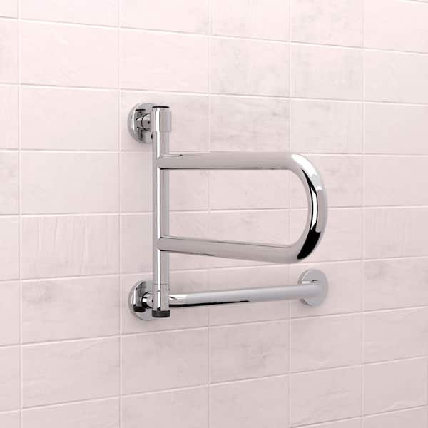 HEALTHCRAFT DependaBar, Pivoting Wall-Mount Grab Bar, ADA Compliant ...