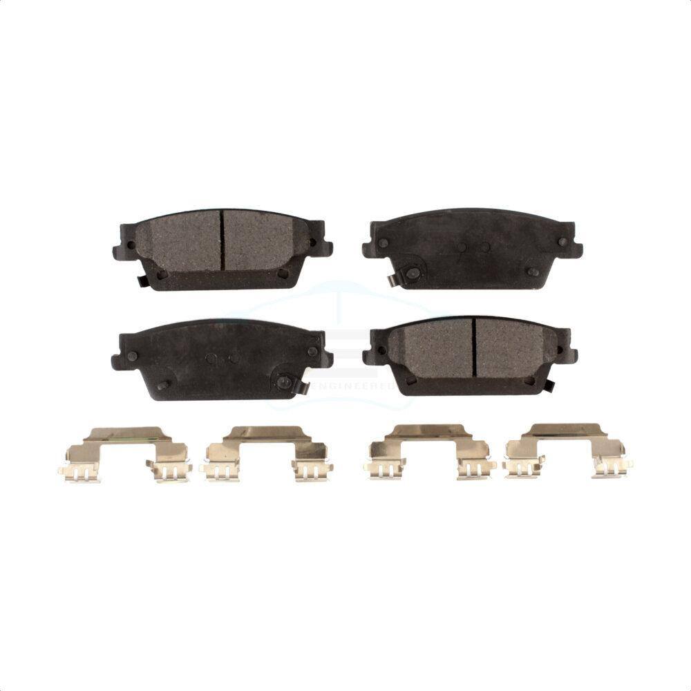 TEC Rear Ceramic Disc Brake Pads For Cadillac CTS SRX STS TEC-1020 ...