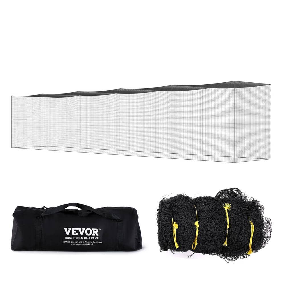 VEVOR Baseball Batting 70 ft. Netting Professional Practice Portable ...