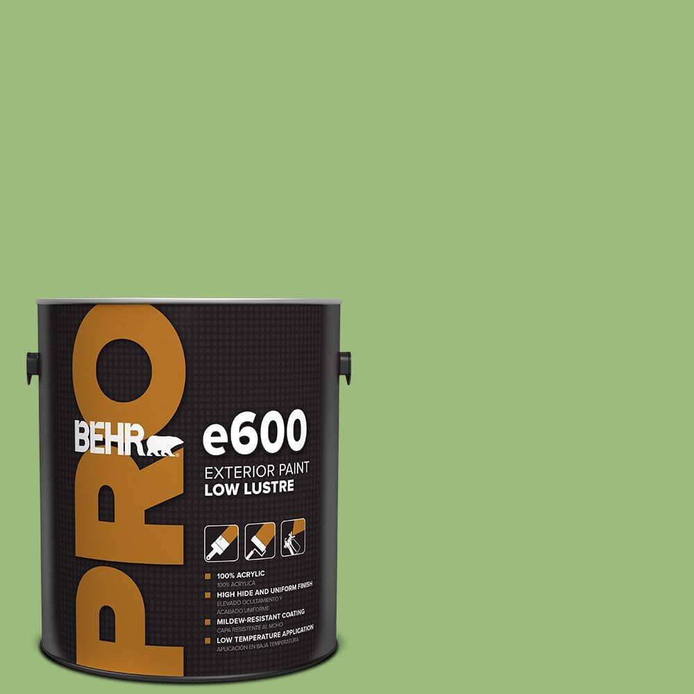 BEHR PRO 1 gal. #P380-5 Gleeful Low Luster Exterior Paint PR62301 - The ...