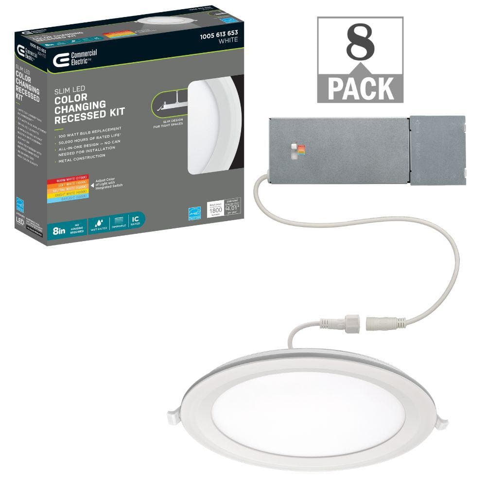 Have a question about Commercial Electric 8 in. Canless Integrated LED ...