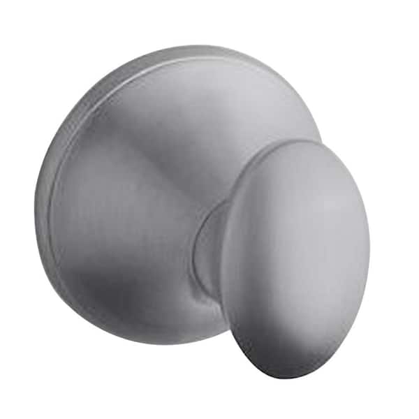 KOHLER Coralais Single Robe Hook in Brushed Chrome K-13433-G - The Home ...