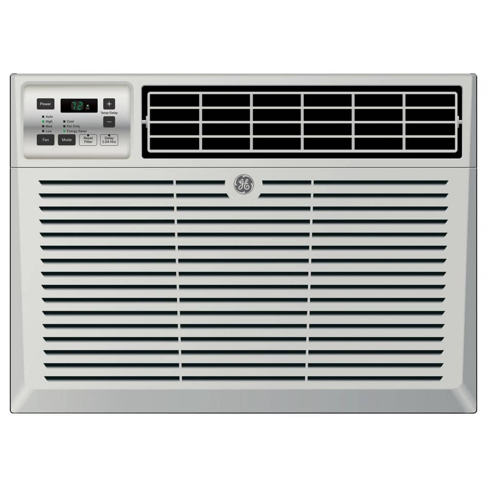 GE 8,100 BTU Window Air Conditioner with Remote AEM08LS - The Home Depot