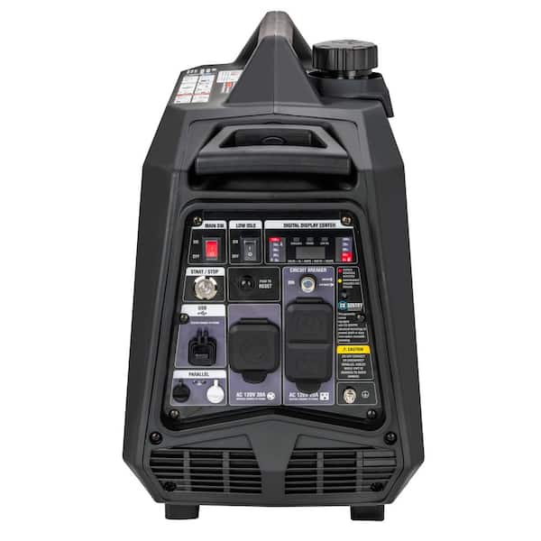 Pulsar 5,000 Watt DUAL-FUEL Propane or Gas INVERTER GENERATOR WITH ONE ...