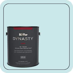 BEHR PREMIUM PLUS 8 oz. #M470-1 Snowmelt Semi-Gloss Interior/Exterior ...