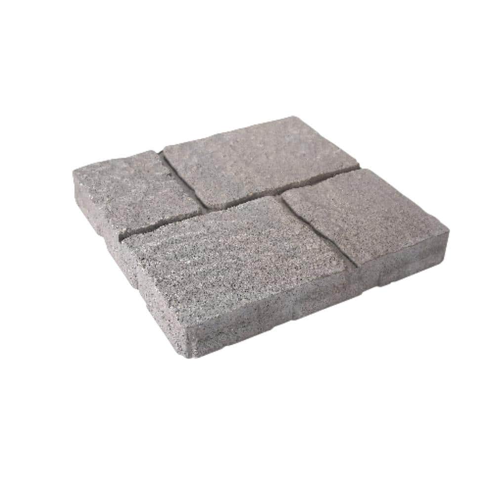 Reviews for Oldcastle 15.75 in. x 15.75 in. x 2 in. 4 Cobble Lueders ...