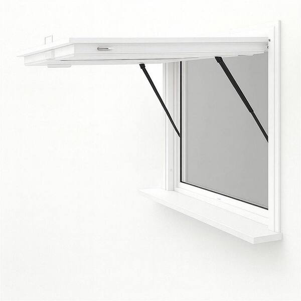 Avora Doors and Windows 60 in. x 46 in. Elite Awning Slide Up Window in ...