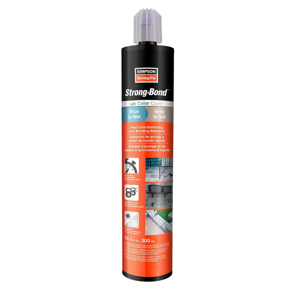 Simpson Strong-Tie Strong-Bond 10.1 oz. Fast Cure Anchoring and Bonding ...
