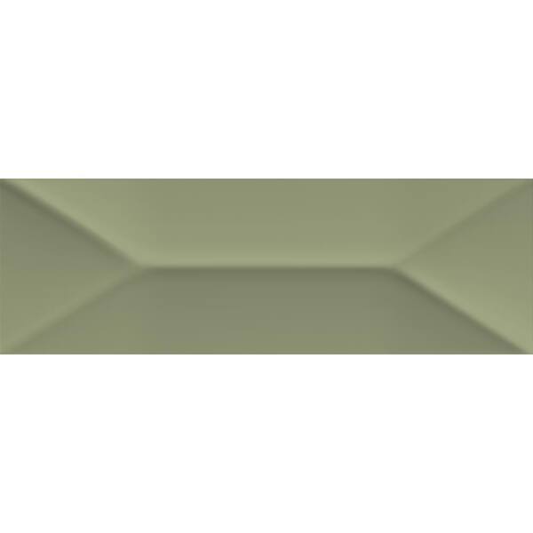 Daltile LuxeCraft Chronos 4-1/4 in. x 12-7/8 in. Glazed Ceramic Wave ...