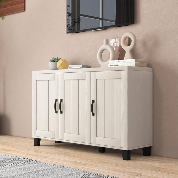 White wash credenza store