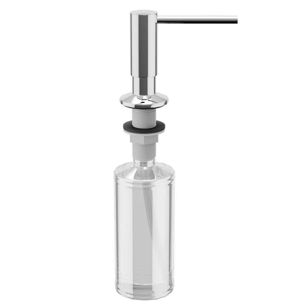 Karran Soap/Lotion Dispenser in Chrome SD35C - The Home Depot