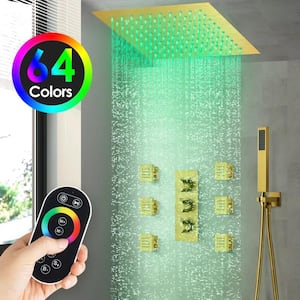 Gold - Shower Heads - Bathroom Faucets - The Home Depot