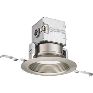 Lithonia Lighting Lithonia OneUp 4 in. White Integrated LED Recessed ...