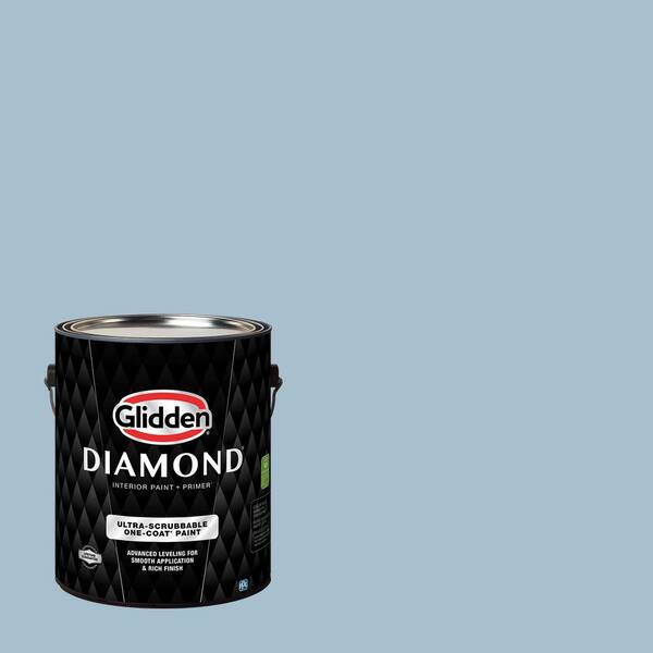 Glidden Diamond 1 gal. PPG1152-3 Graceful Satin Interior Paint with ...