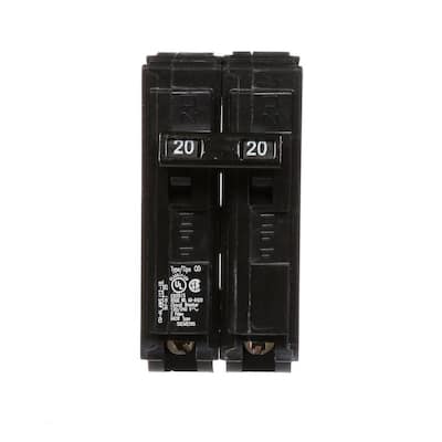 Siemens 20 Amp Single-Pole Type QP Circuit Breaker For Use With HID ...