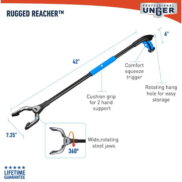 Unger Rugged Reacher 971340 - The Home Depot