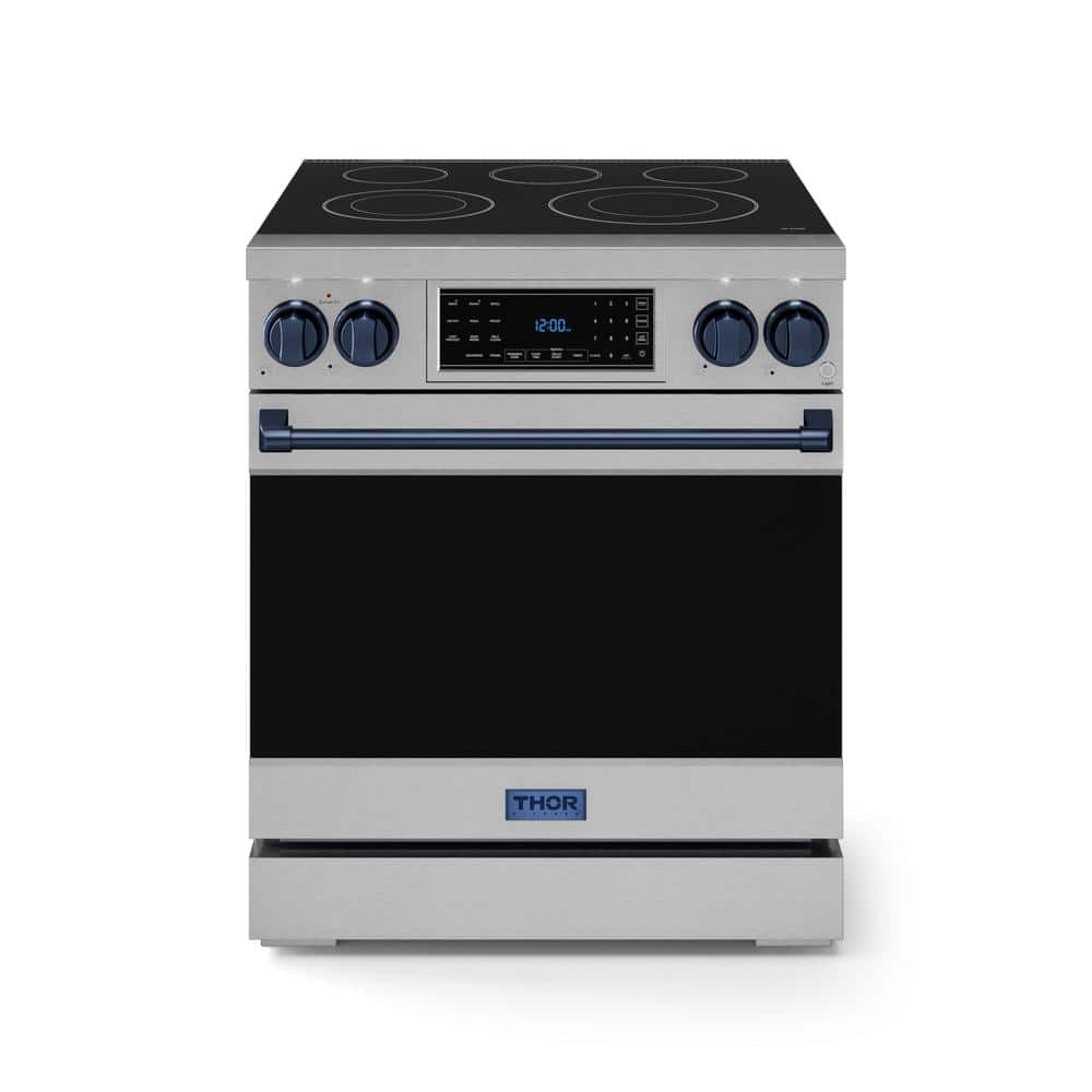 Thor Kitchen Gordon Ramsay Series 30 in. 5-Burner Elements Freestanding ...