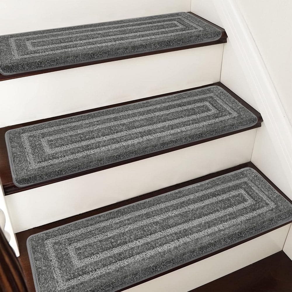 PURE ERA Rectangular Gray 9.5 in. x 30 in. x 1.2 in. Bullnose Indoor ...