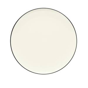 Noritake Colorwave Graphite Black Stoneware Coupe Dinner Plate 10-1/2 ...