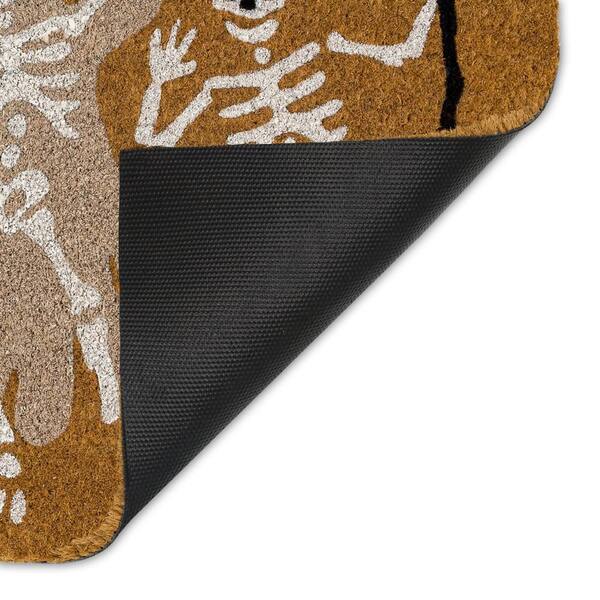 Home Accents Holiday Skeleton Costumes 18 in. x 30 in. Halloween Coir ...
