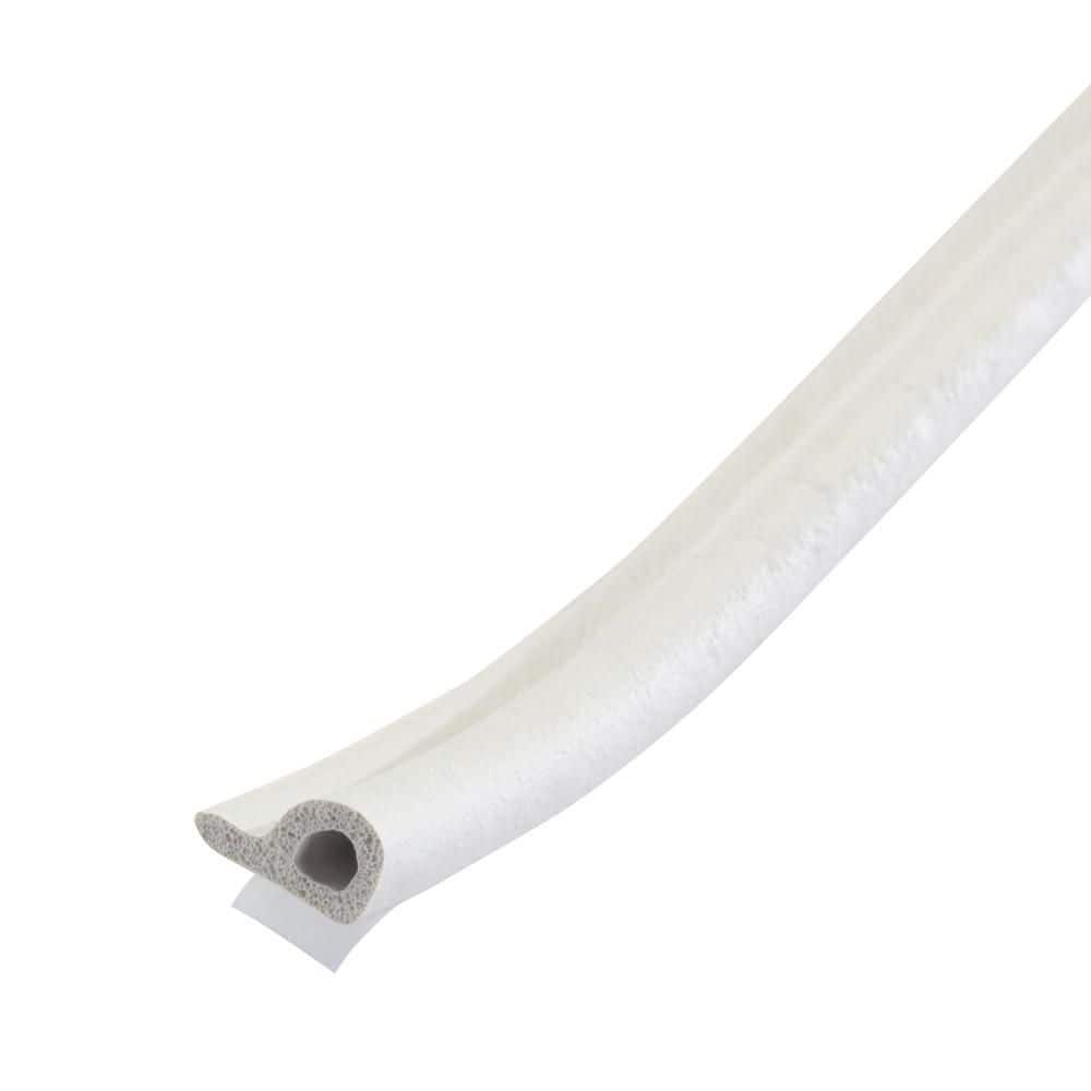 M-D Building Products 7/32 in. x 3/8 in. x 17 in. White Premium Rubber ...