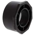 NIBCO 4 in. x 3 in. ABS DWV Spigot x Hub Flush Bushing C58012FHD43