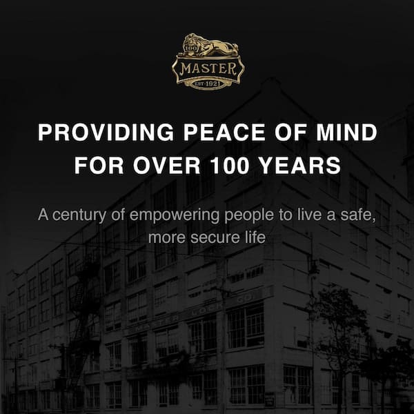 Master Lock Number 5 2-1/2 in. L Steel Laminated Padlock Shackle Keyed ...