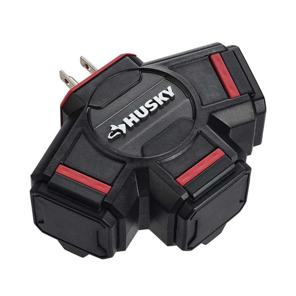 Husky 3-Outlet Power Hub YLCT-71 - The Home Depot