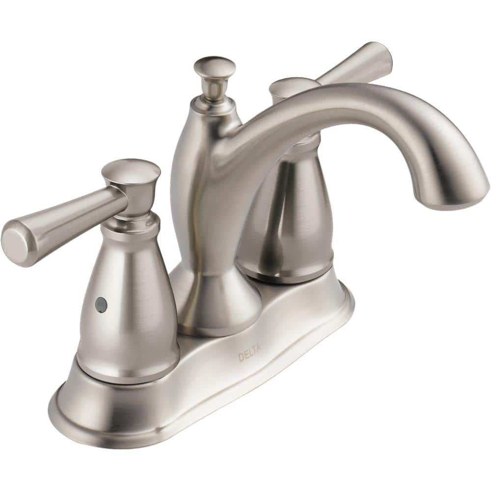 Reviews for Delta Linden 4 in. Centerset 2-Handle Bathroom Faucet in ...