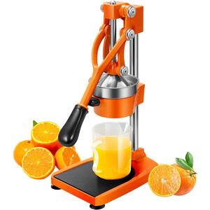 Wilprep Stainless Steel Red Hand Press Juicer Machine, Manual Citrus ...