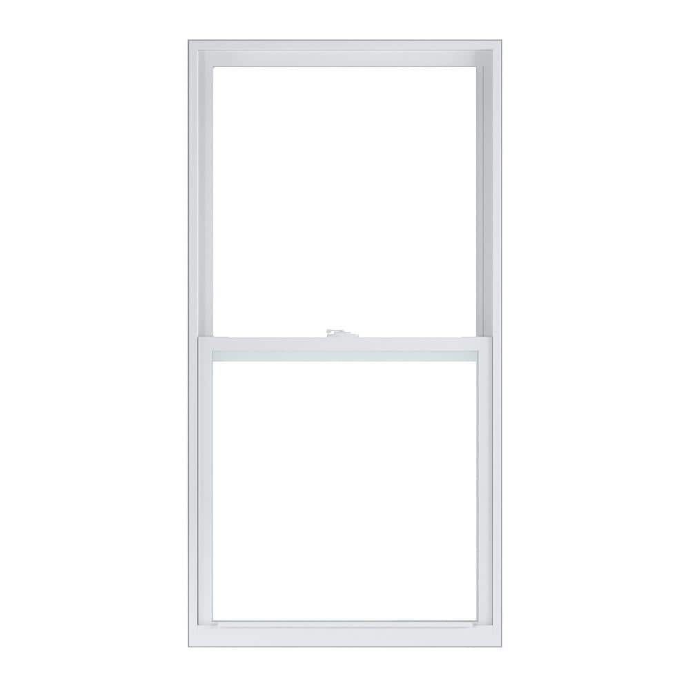American Craftsman 28 in. x 54 in. 50 Series Single Hung White Vinyl ...