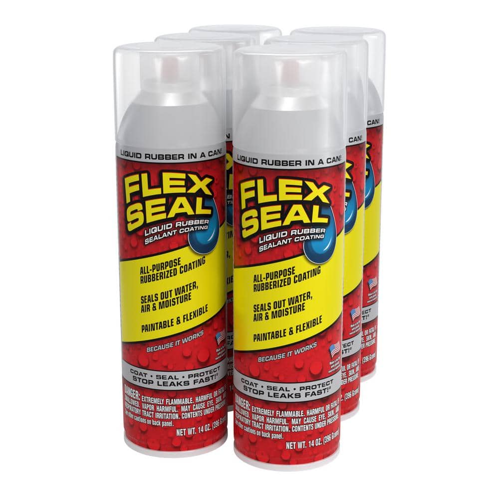 FLEX SEAL FAMILY OF PRODUCTS Flex Seal Clear 14 oz. Aerosol Liquid ...