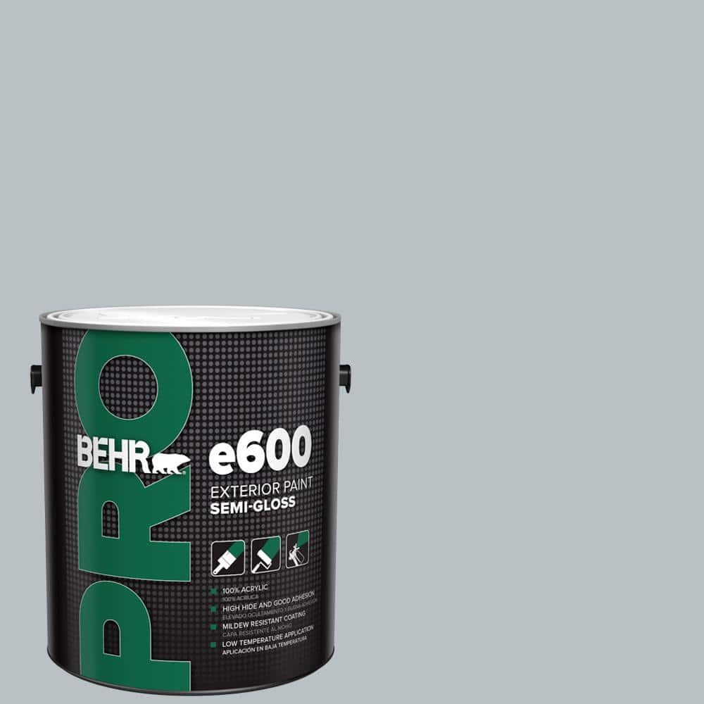 BEHR PRO 1 gal. #MQ5-31 Distant Star Semi-Gloss Acrylic Exterior Paint ...