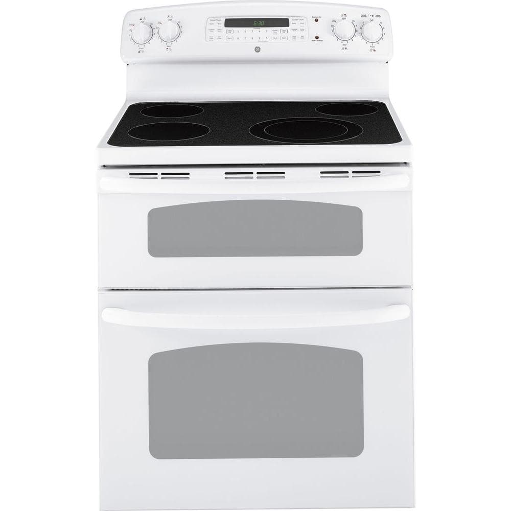 GE Adora 30 in. 6.6 cu. ft. Double Oven Electric Range with Self ...