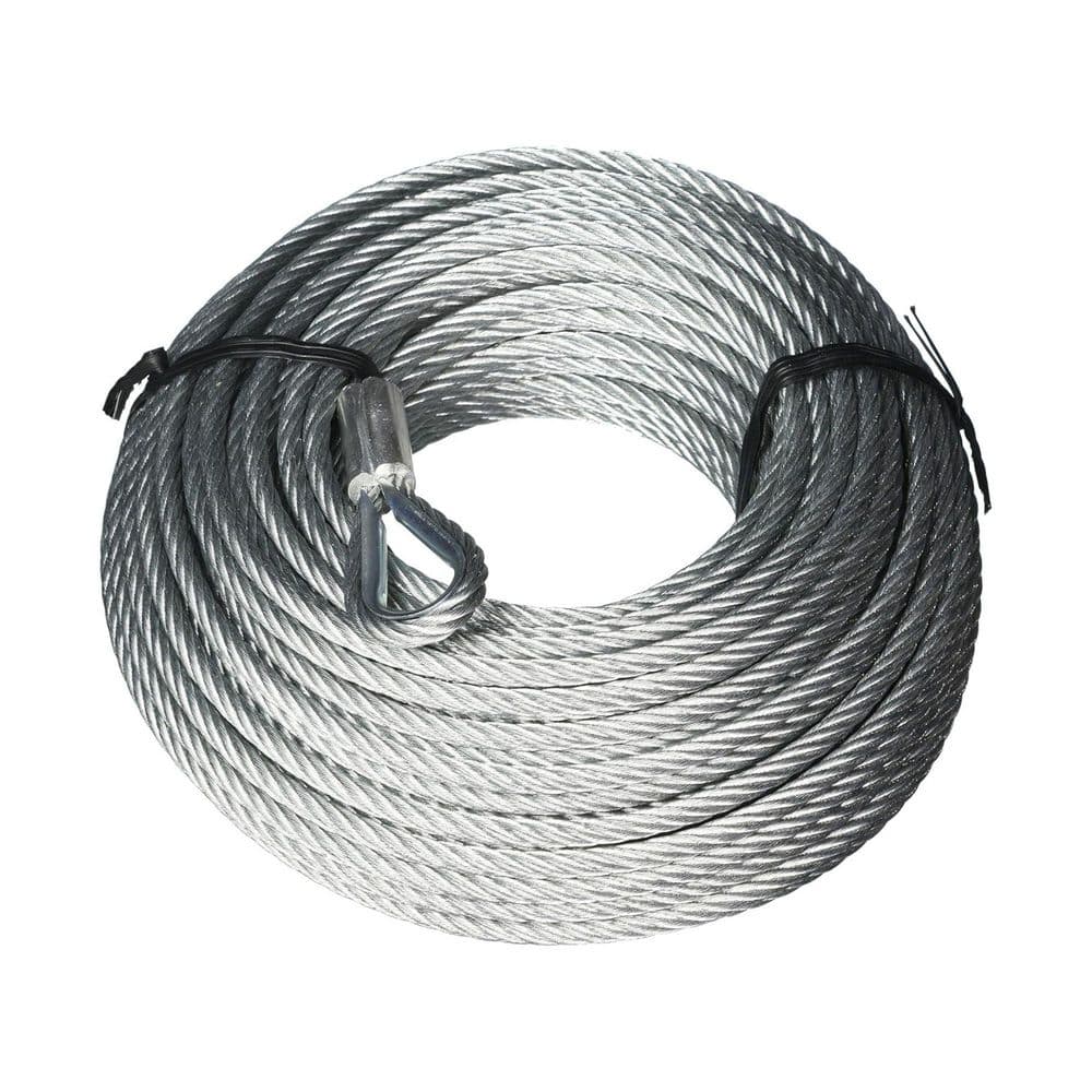 Tie Down 100 ft. 1/4 in. Galvanized Cable Roof Safety Tool 50095 - The ...