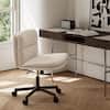 JEAREY Peel Contemporary Faux Leather Swivel Ergonomic Task Office ...