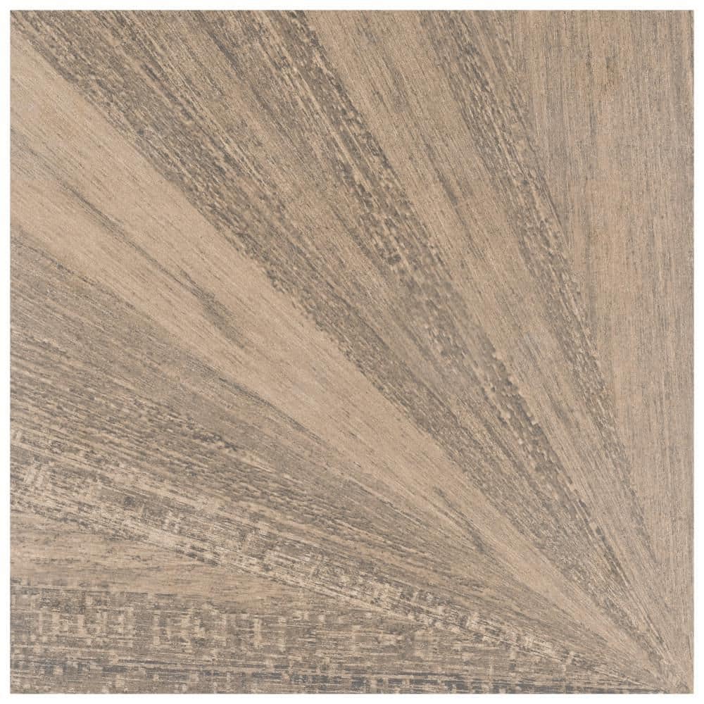 Merola Tile Komi Murlen Miel 7-7/8 in. x 7-7/8 in. Porcelain Floor and ...
