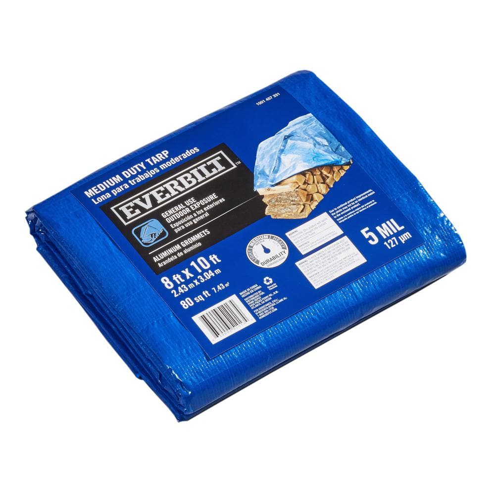 Have a question about Everbilt 8 ft. x 10 ft. Blue Medium Duty General ...