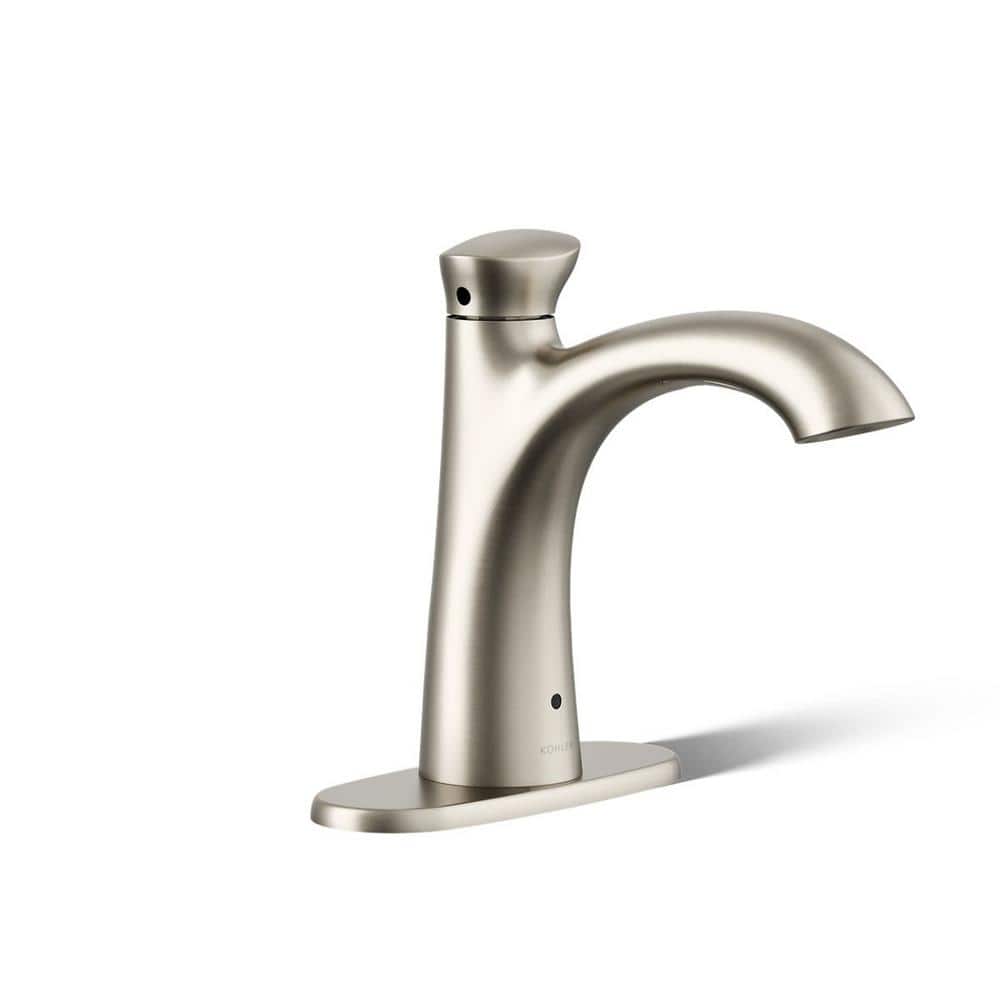 KOHLER Willamette Battery Powered Touchless Single Hole Bathroom Faucet ...