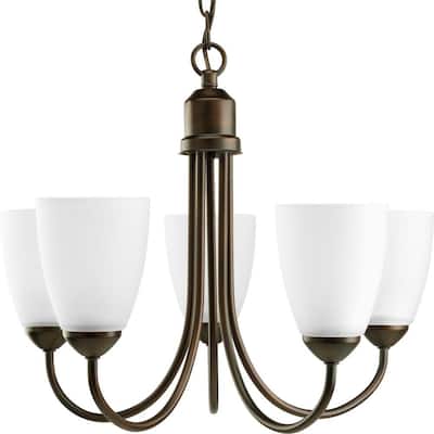 Progress Lighting Gather Collection 2-Light Antique Bronze Foyer ...