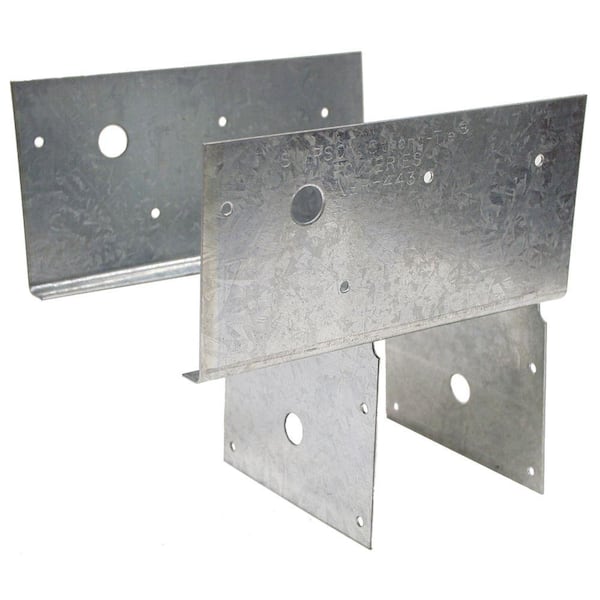 Simpson Strong-Tie 4 in. x 6 in. 16-Gauge End Post Cap EPC64-16 - The ...